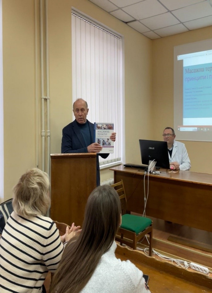 TNMU Hosted Presentation of Susan G. Salvo’s Book “Massage Therapy ...