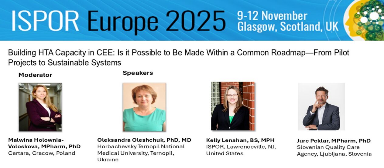 Професор ТНМУ на Конгресі ISPOR EURO 2025: Посилення співпраці щодо ...